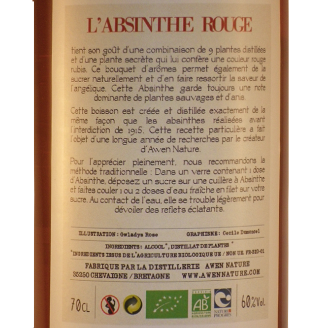 Awen Rouge – Absinth Depot